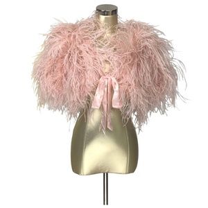 The Deco Haus | Accessories | Ostrich Feather Wrap | Poshmark